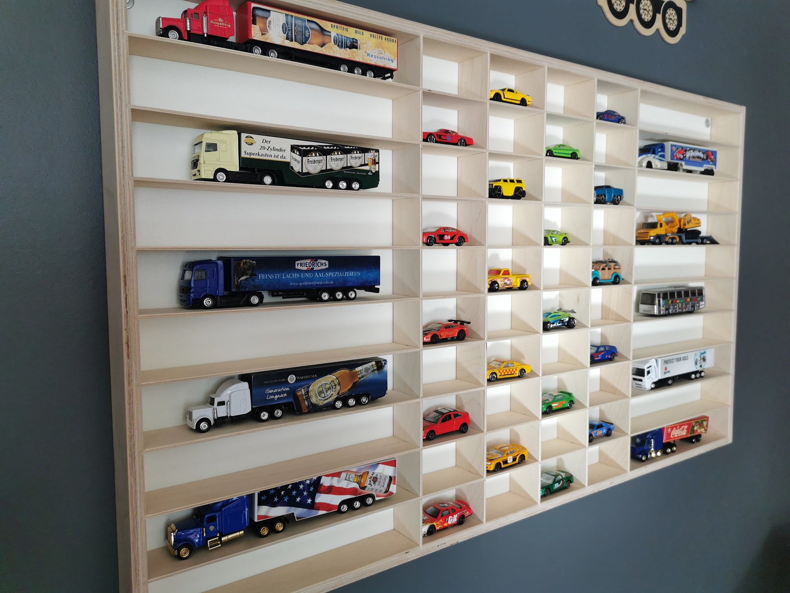 Toy Car Shelf / Toy Car Storage/ Hot Wheels Storage / Diecast - Etsy