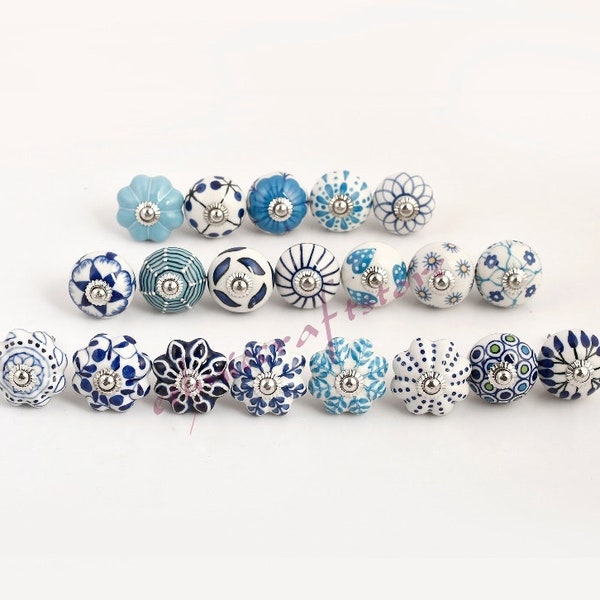 Ceramic Drawer Pulls - Etsy