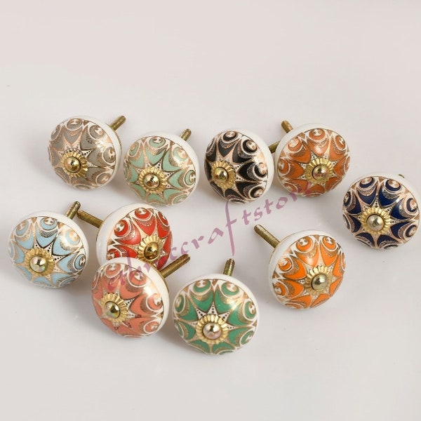 Ceramic Knobs - Etsy