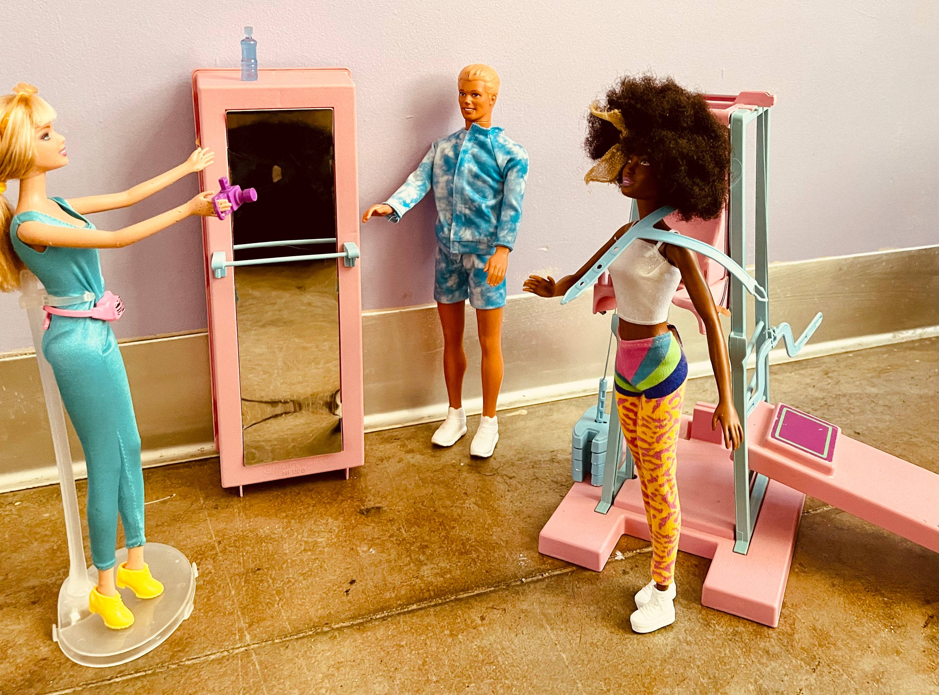 Vintage Barbie Gym Play Set - Etsy