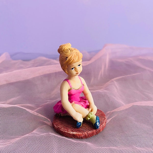 Resin Ballerina Figurine - Etsy