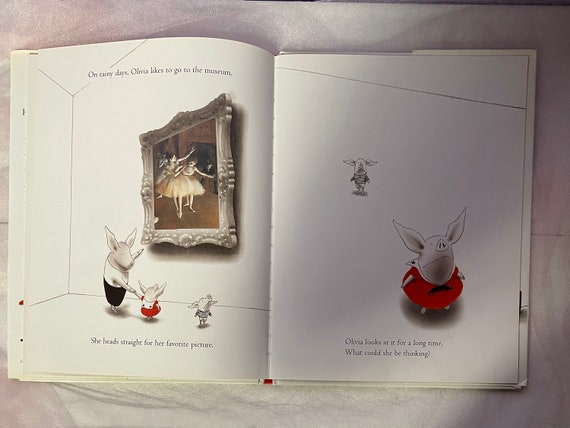 Olivia Piglet Book With Ballet Scene | Etsy