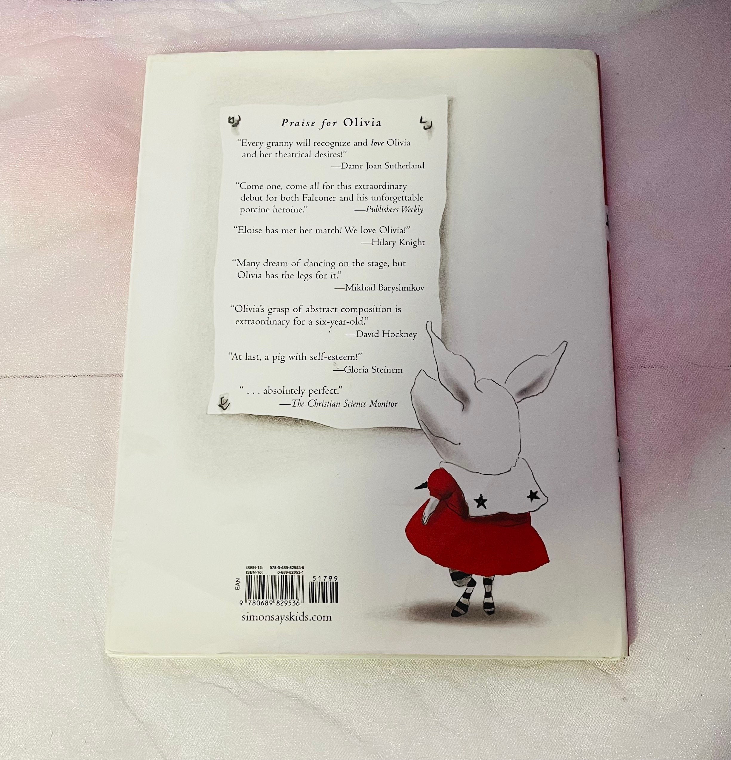 Olivia Piglet Book With Ballet Scene - Etsy