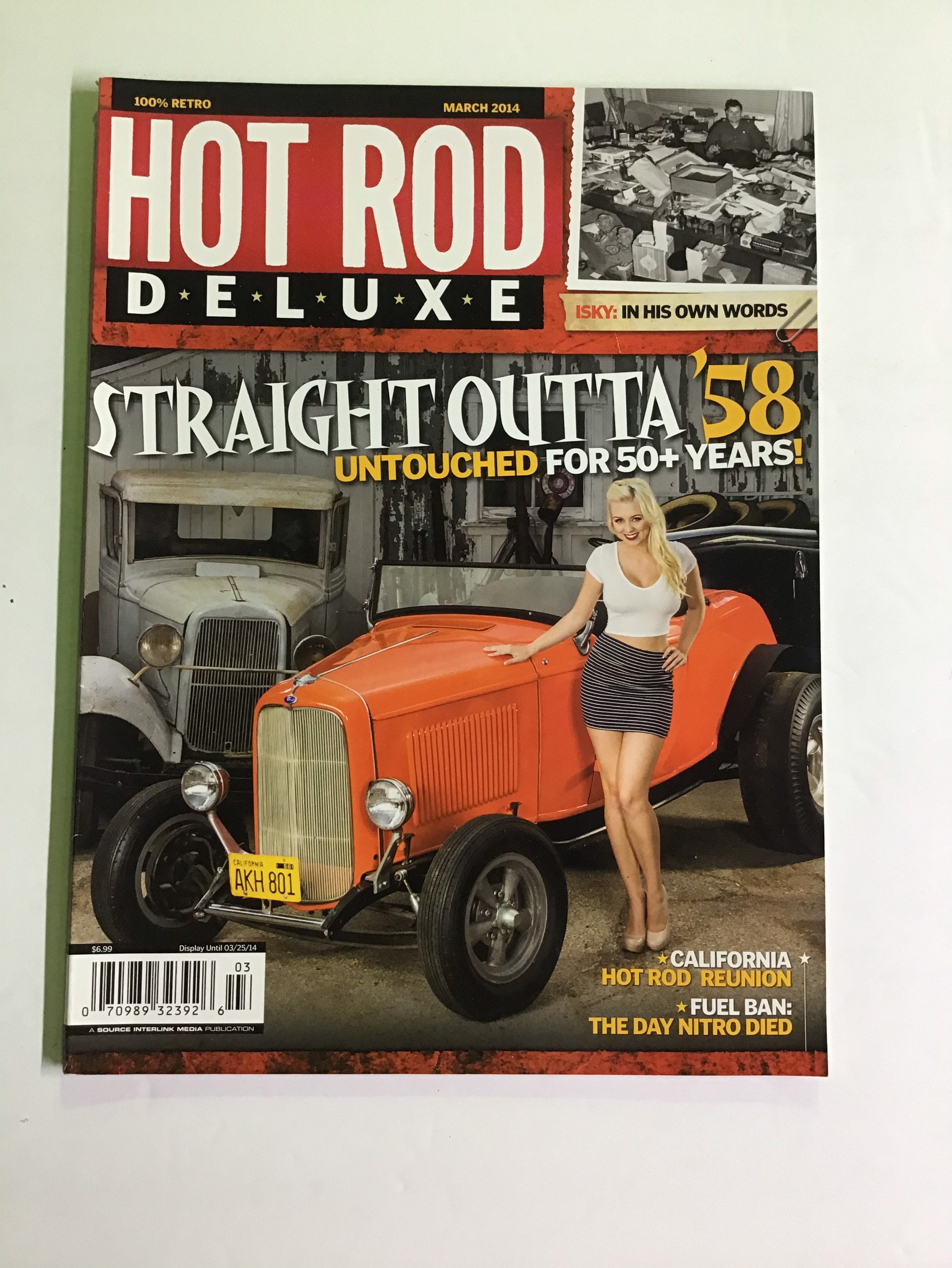 Hot Rod Deluxe Magazine Marzo 2014 Hot Rods Kustoms Rat Rods | Etsy