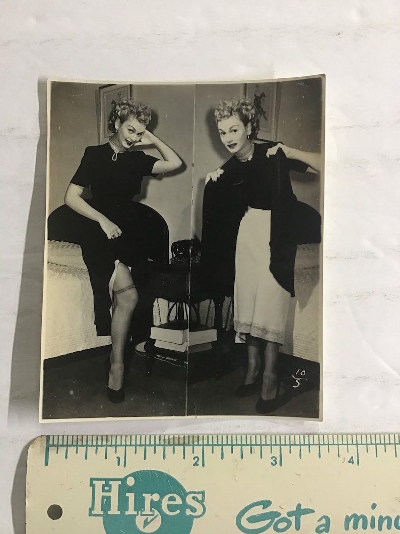 1950s Irving Klaw Model 10 S Risque Photo Model Woman Girl Etsy