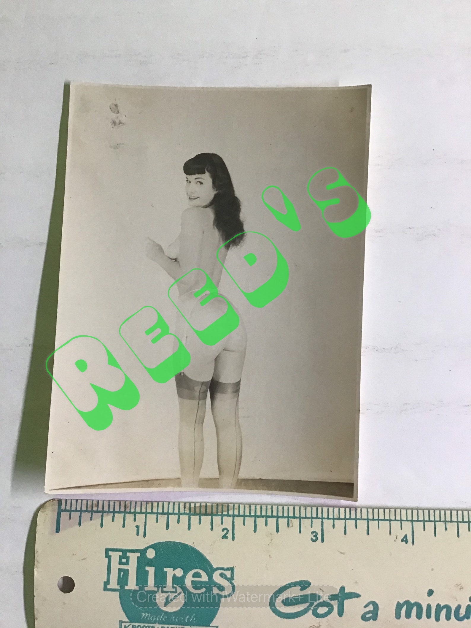 Original 1950s Bettie Page Irving Klaw Cl 9 Series Photo Etsy