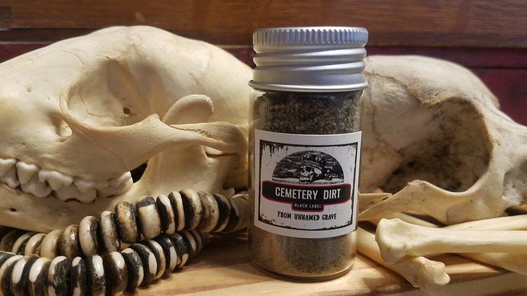 CEMETERY DIRT From Unnamed Grave - Etsy
