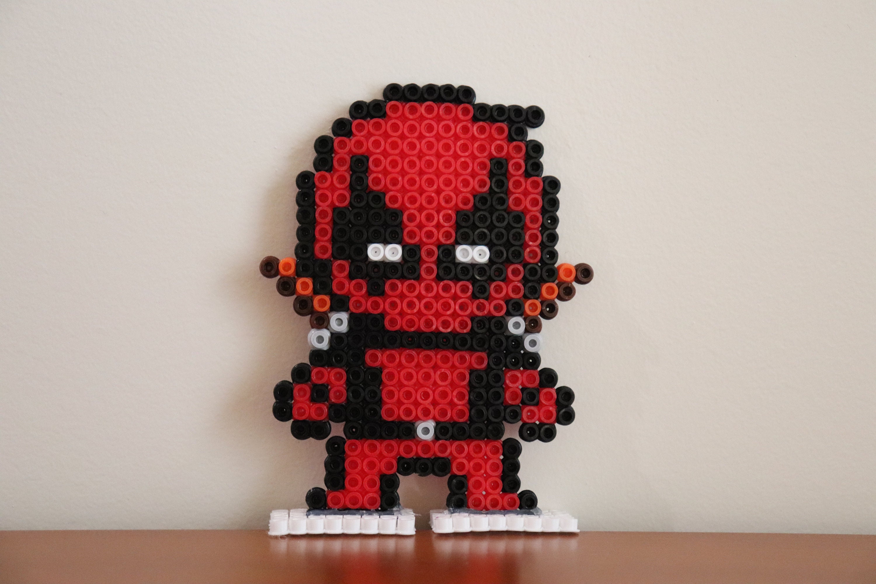 Deadpool Perler Hama Beads Perler Bead Art Hama Beads Patterns Diy ...