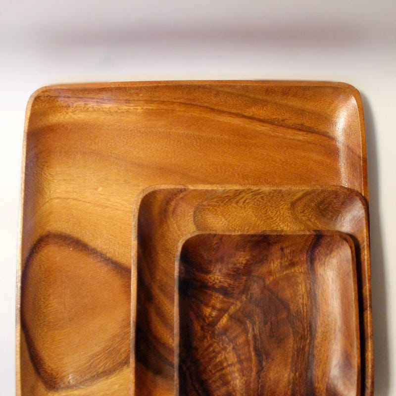 Wood Dinnerware - Etsy