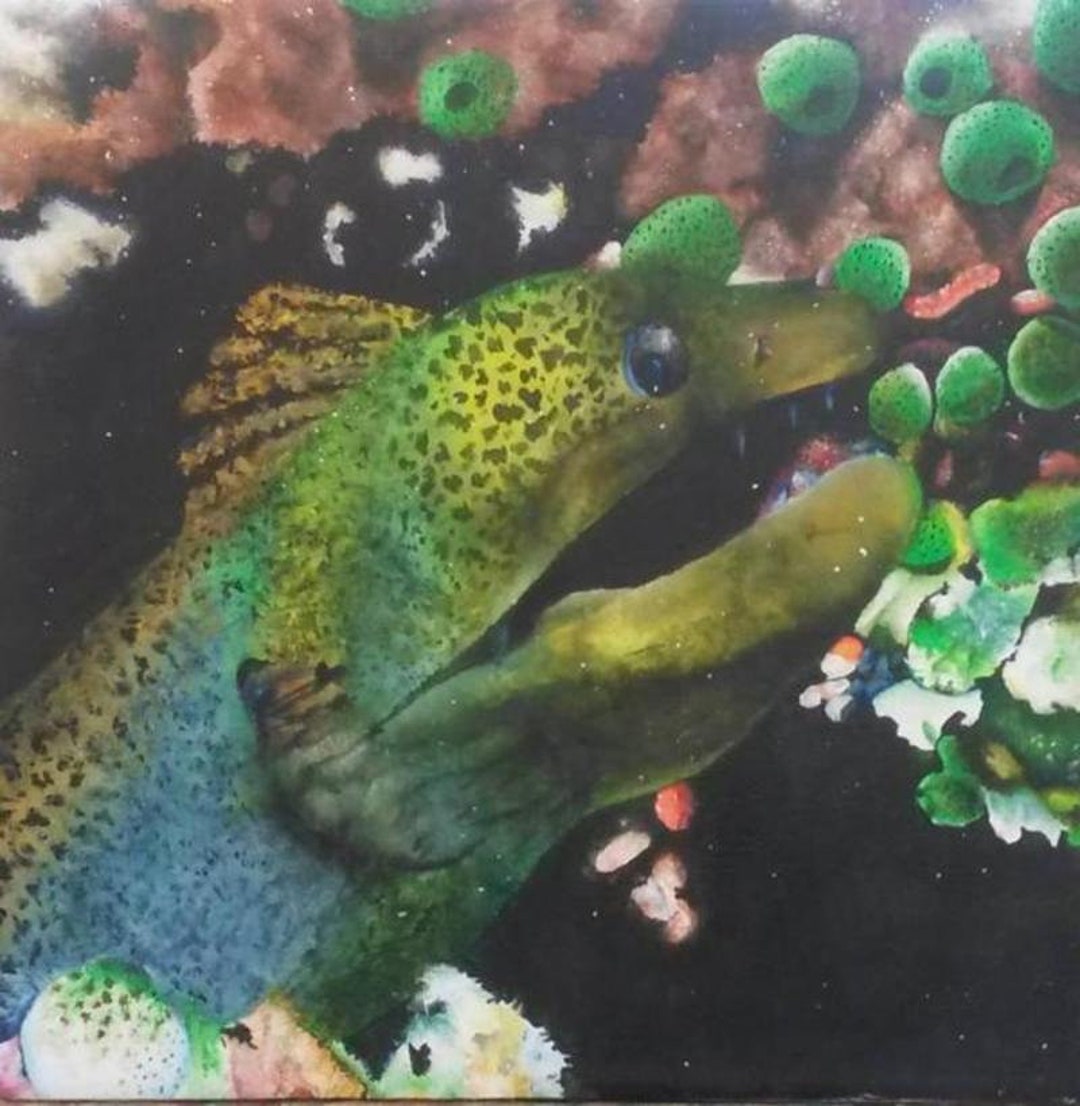 Eel Painting - Etsy