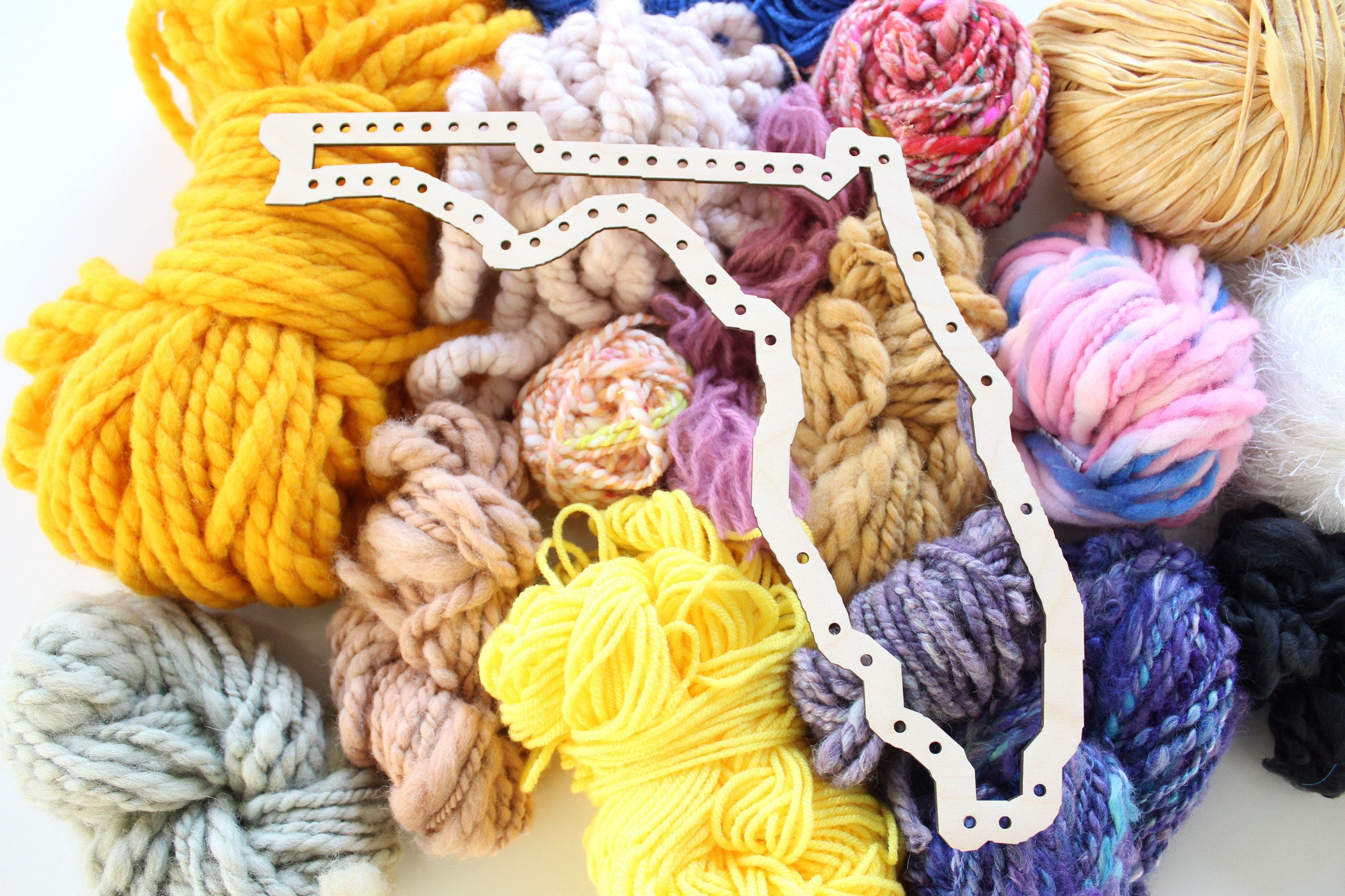 Florida Weaving Loom State Shaped Weaving Loom - Etsy