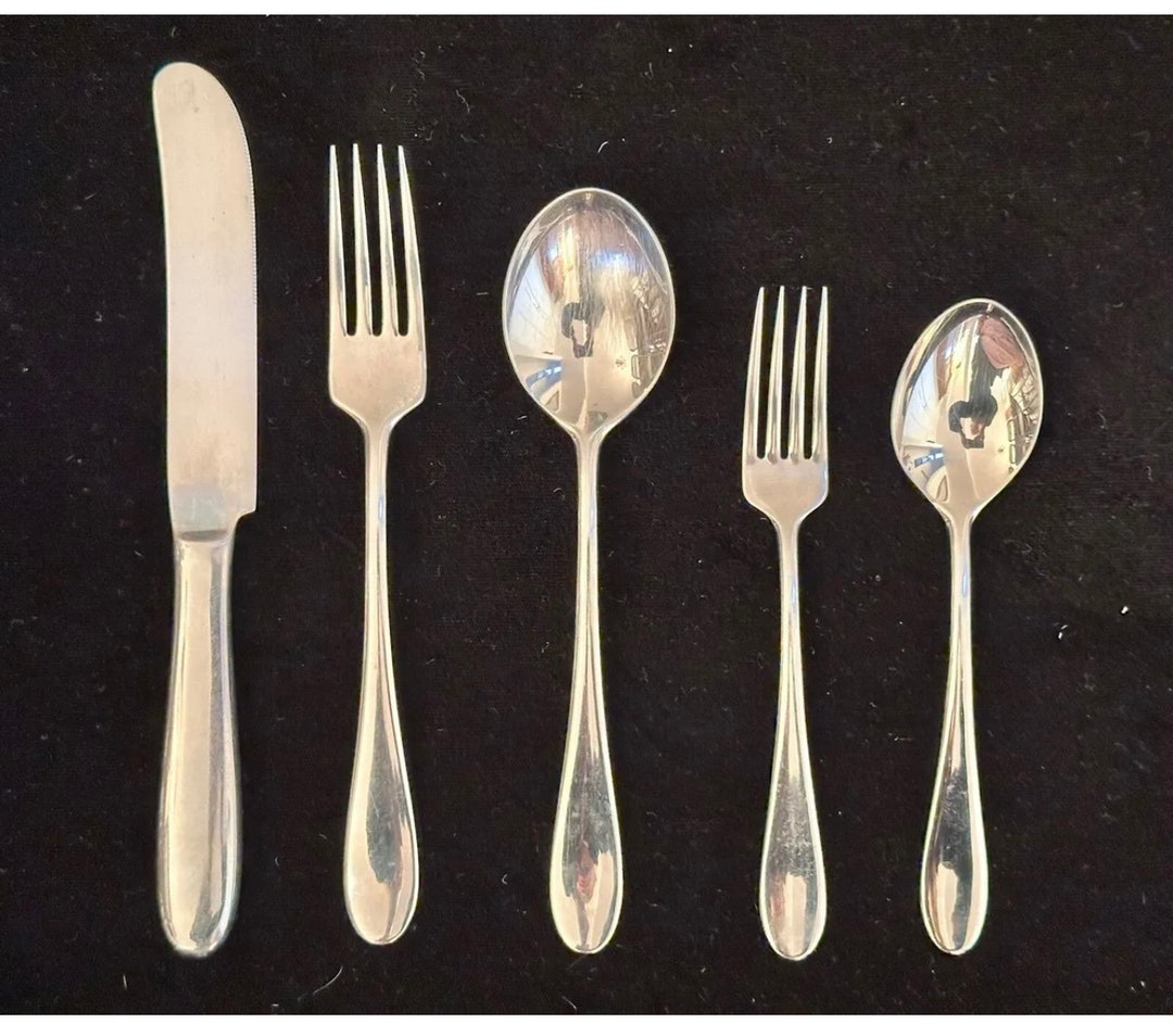 Boda Nova GOURMET Japan 5 Piece Place Setting 18/8 Stainless Flatware ...