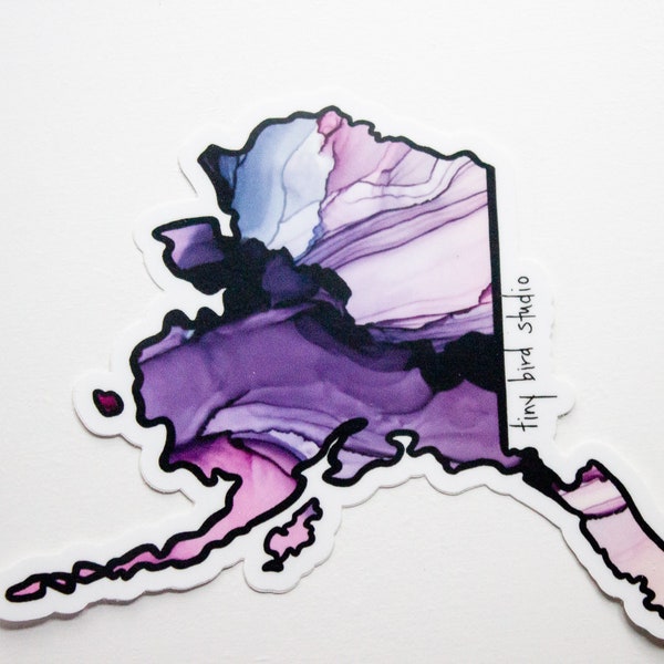 Alaska Sticker - Etsy