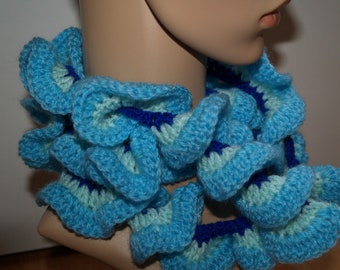 Crochet Spiral Scarf - Etsy