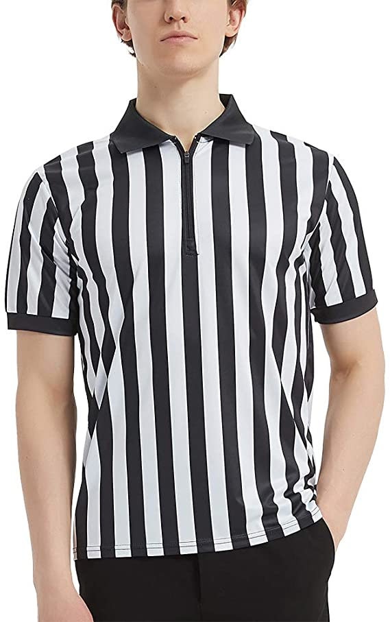 Roller Derby Referee Top. Striped Ref Top With Name on Back. Officials ...