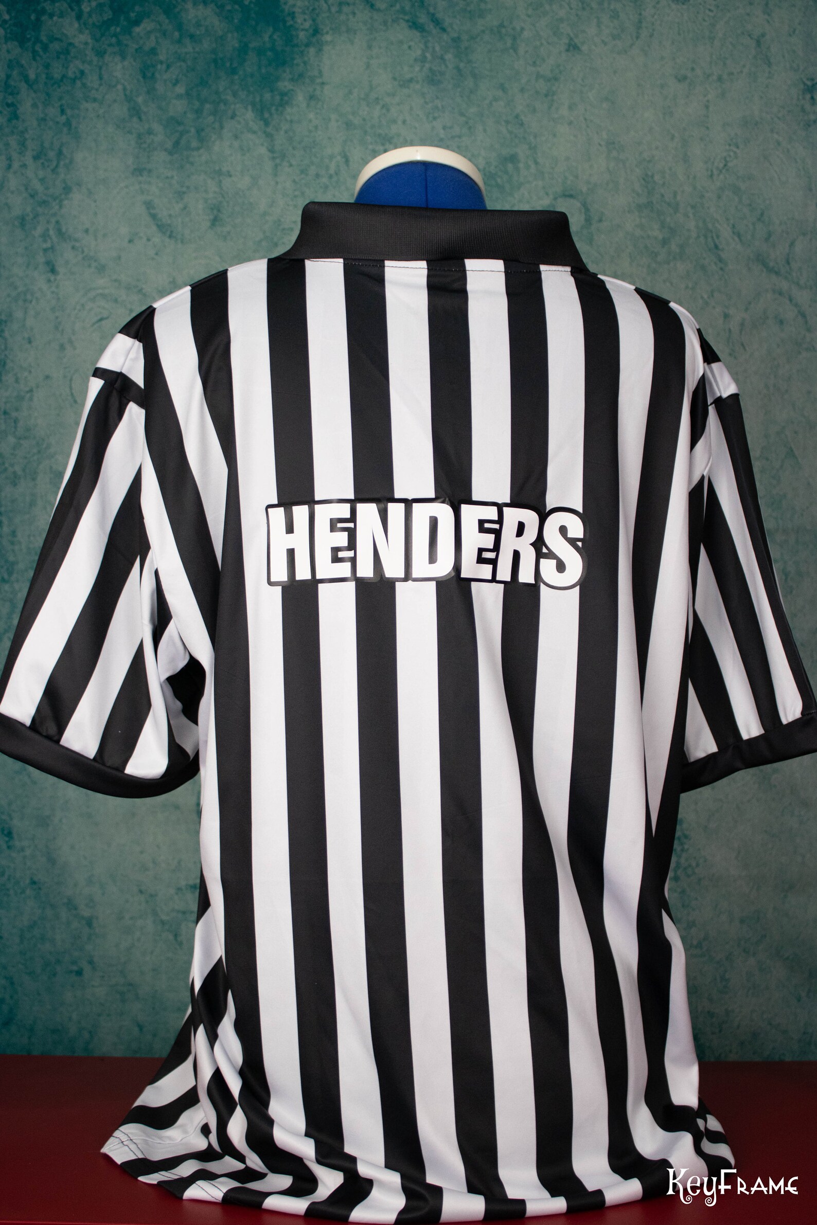 Roller Derby Referee Top. Striped Ref Top With Name on Back. - Etsy UK