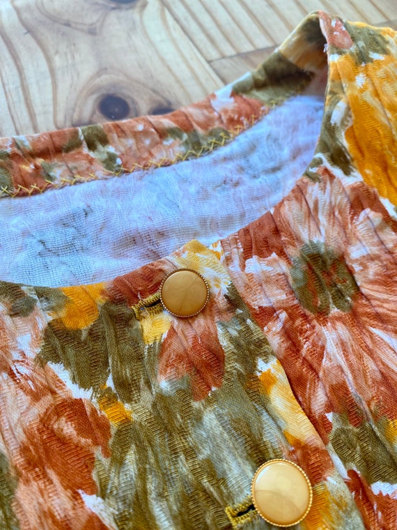 Vintage soft jacket 80s hand sewn bolero cut in textu… - Gem