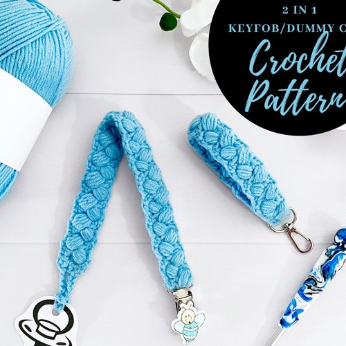 Sweet Bean Soother Saver Crochet Pattern Baby Soother Clip | Etsy