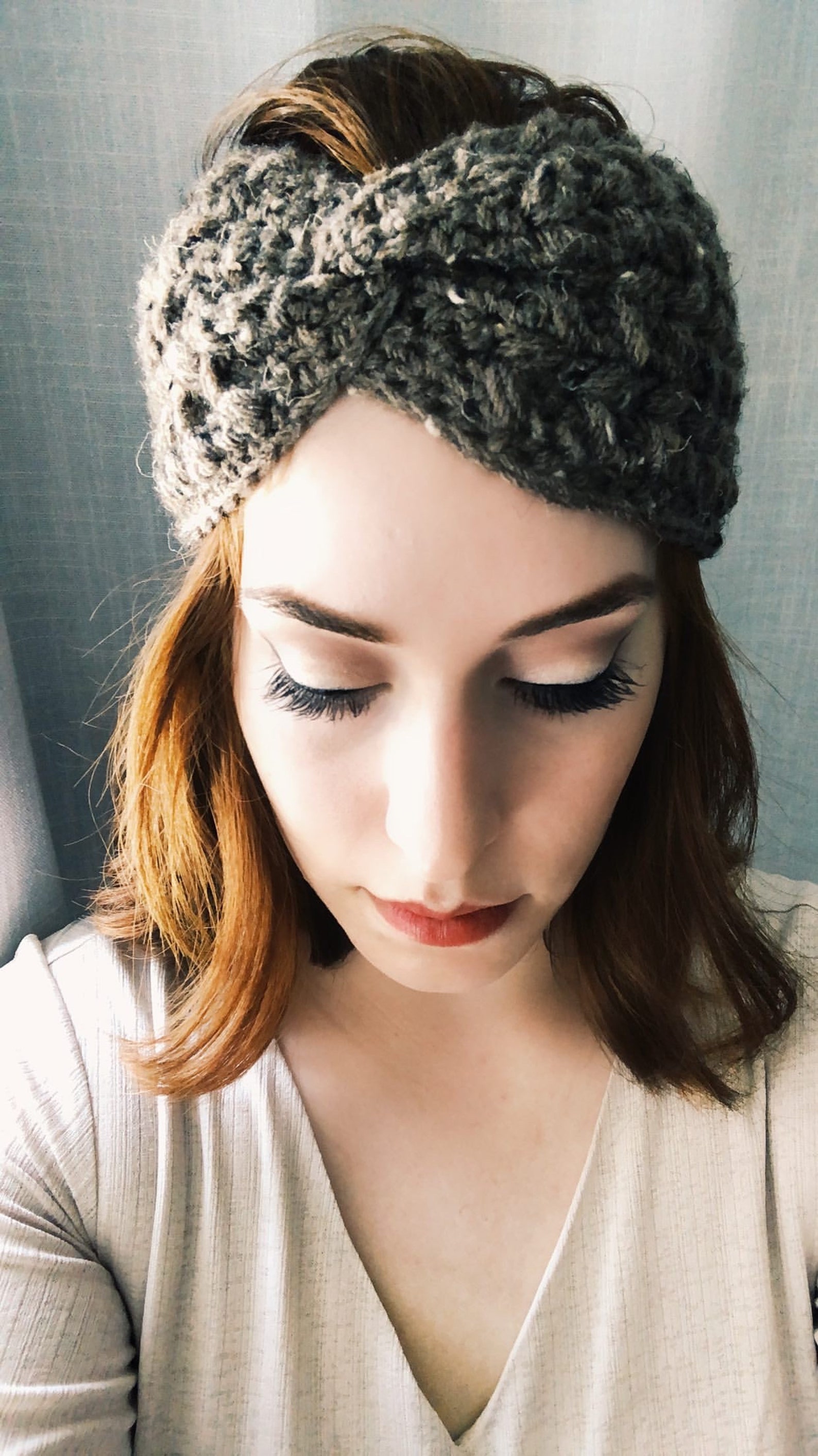 Sweet Bean Twist Headband Crochet Pattern | Etsy
