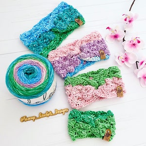 Waves Twist Headband Crochet Pattern (PDF Pattern) - Etsy