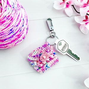 Teeny Tiny Keyring Coin Purse, Crochet Pattern - Etsy