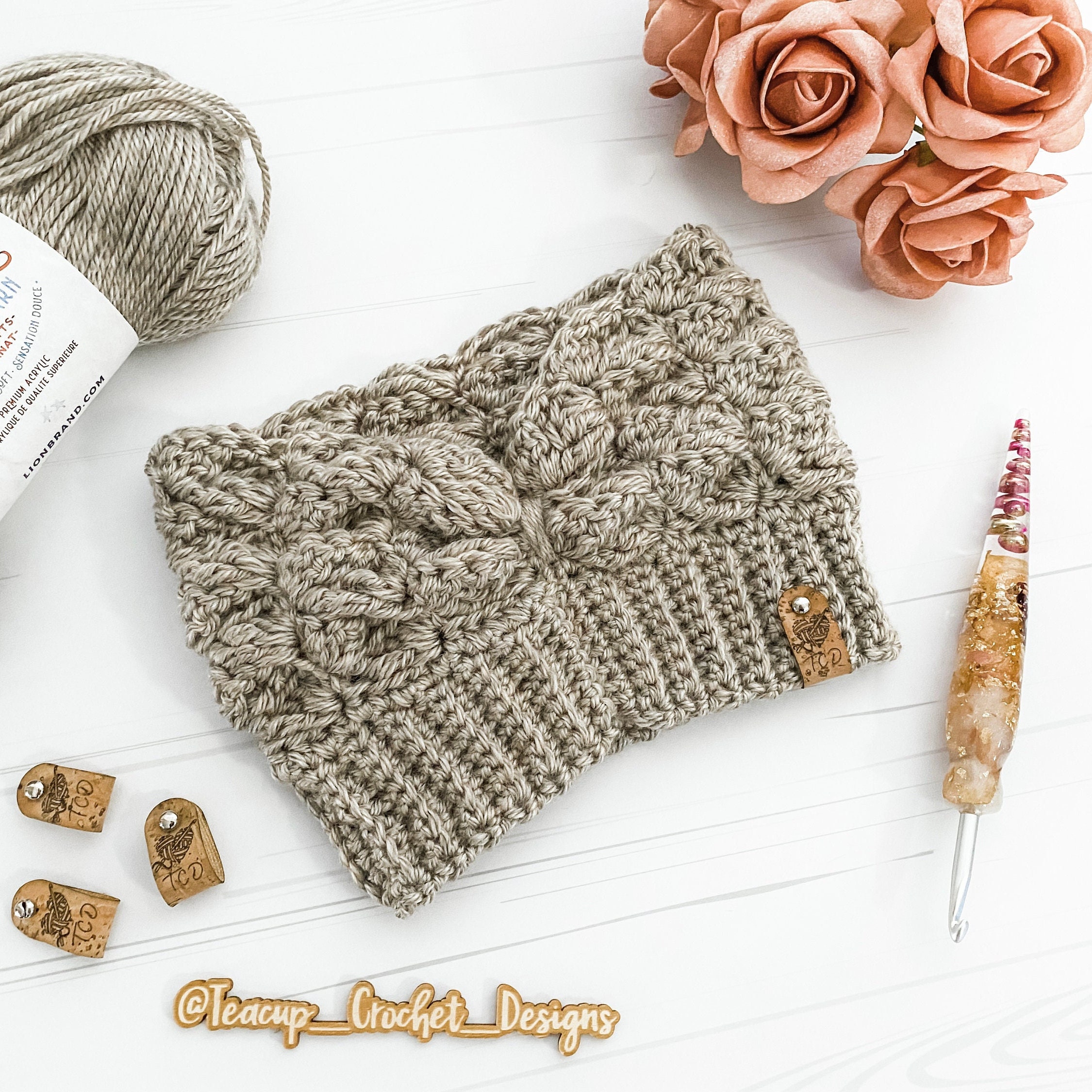 The Waves Headband Crochet Pattern Headband Earwarmer - Etsy