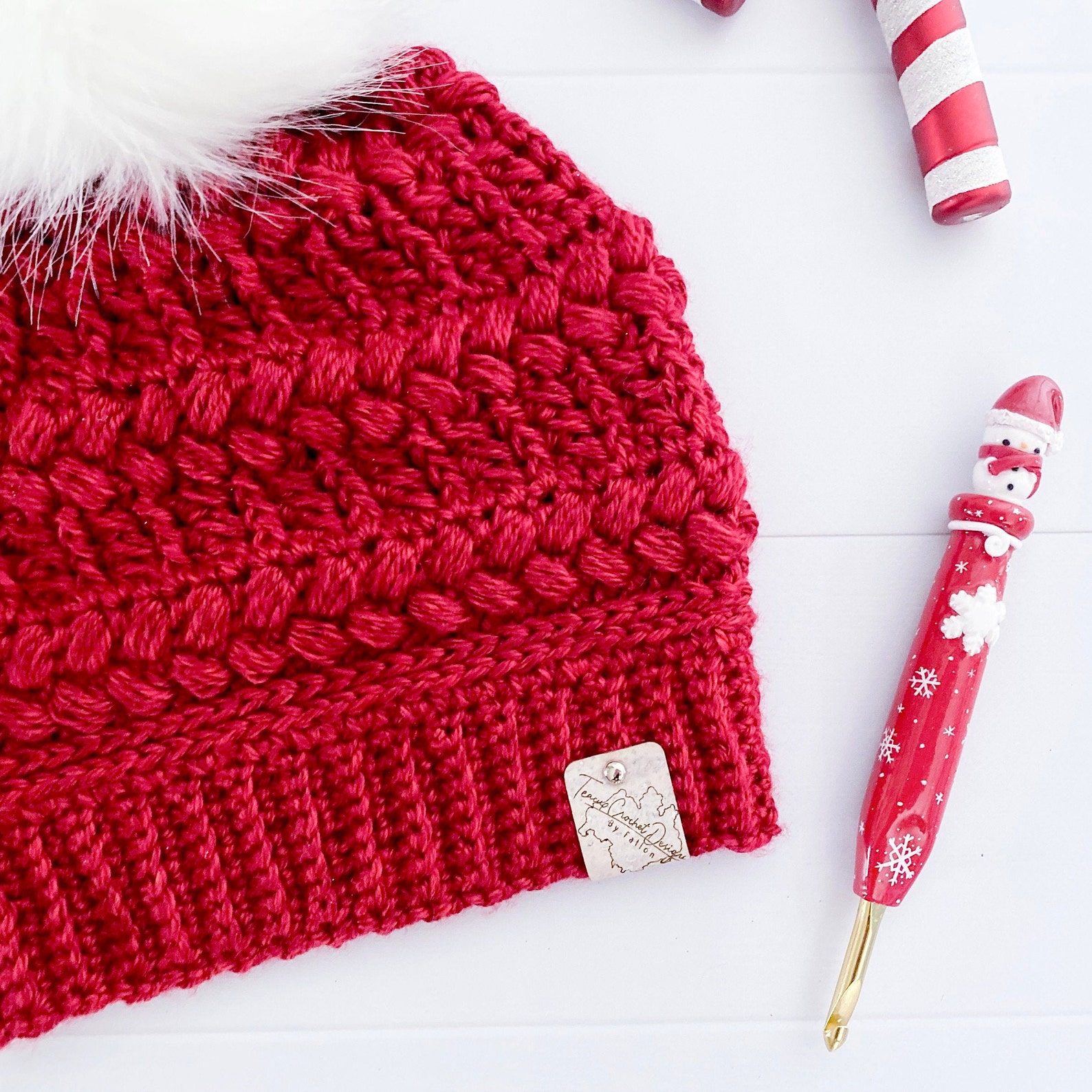 Perfectly Braided Beanie Crochet Pattern - Etsy