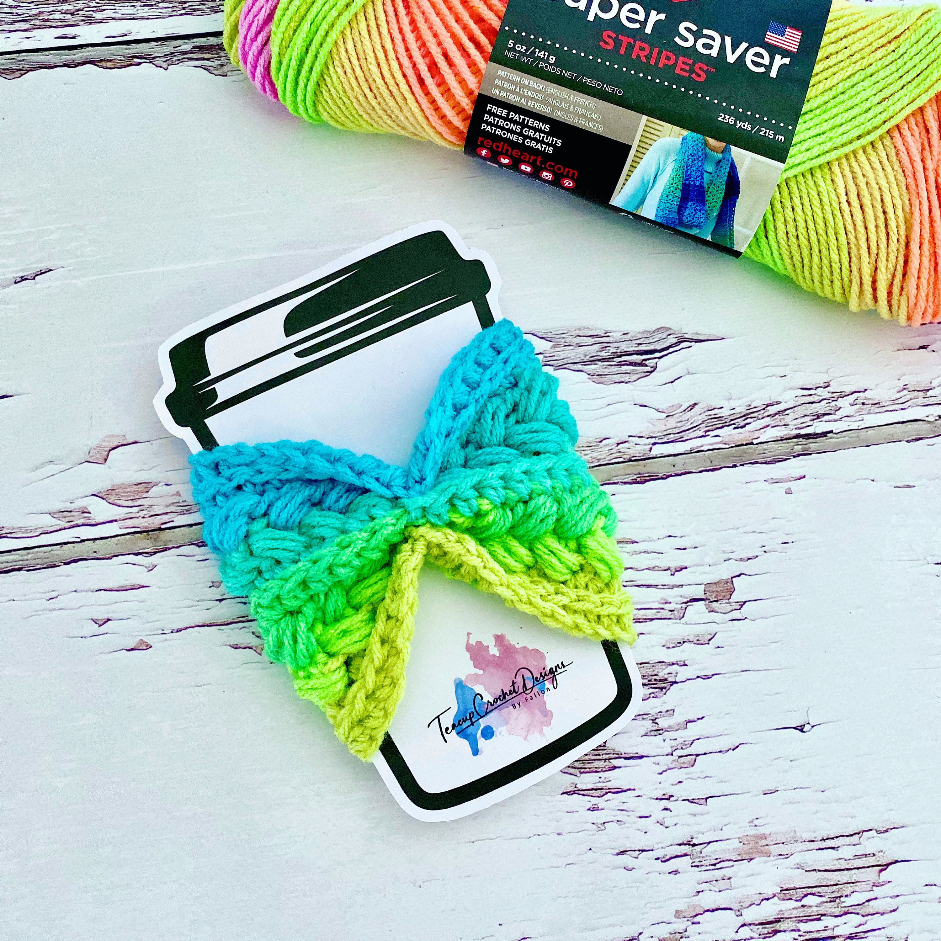 Perfectly Chic Cup Cozy Crochet Pattern - Etsy