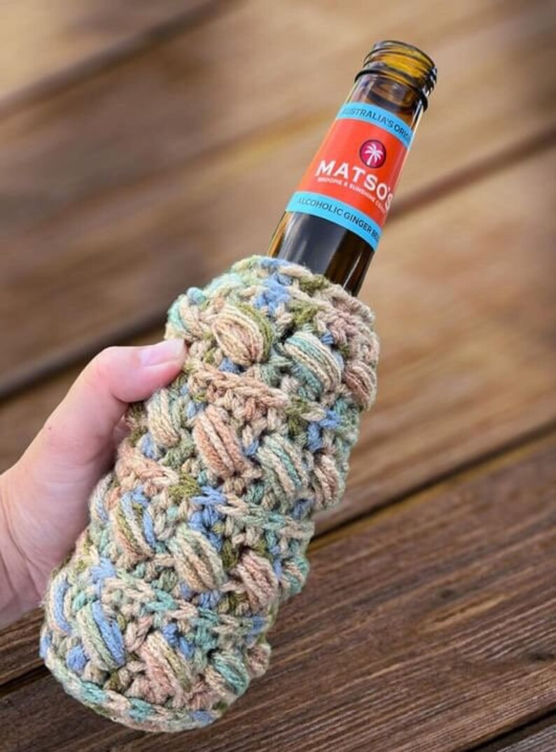 Beer Hug Crochet Cozy Pattern (PDF Pattern) - Etsy