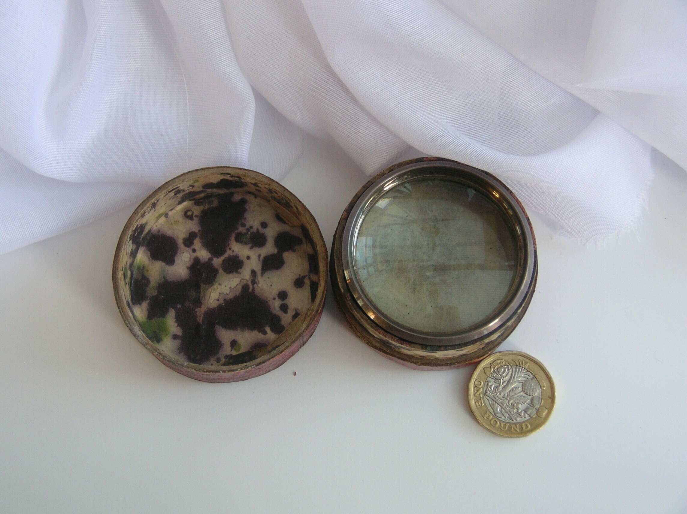Antique Victorian 19th Century Double Magnifying Lens in Box Case - Etsy