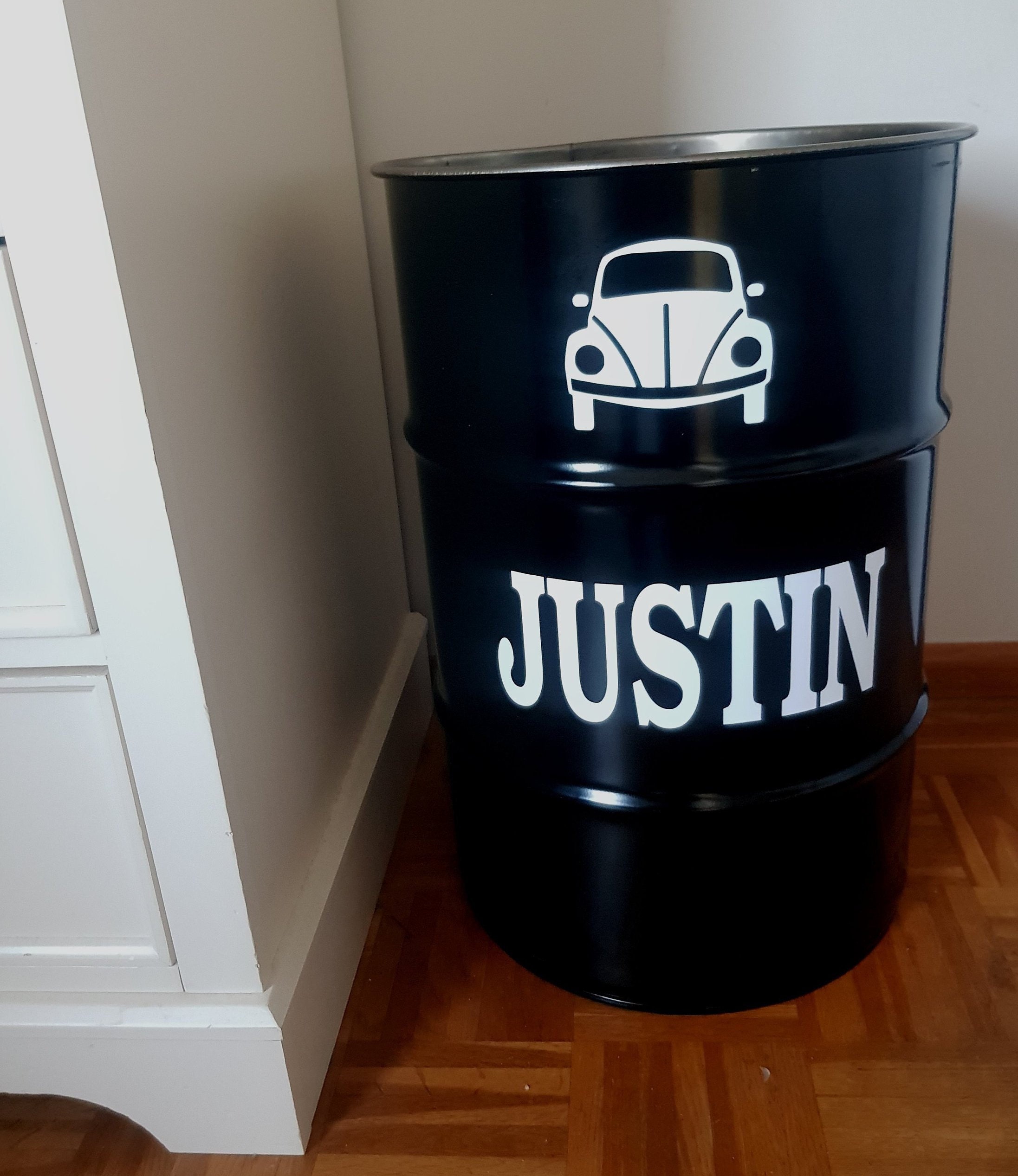 Personalized Toy Storage Metal Barrel - Etsy