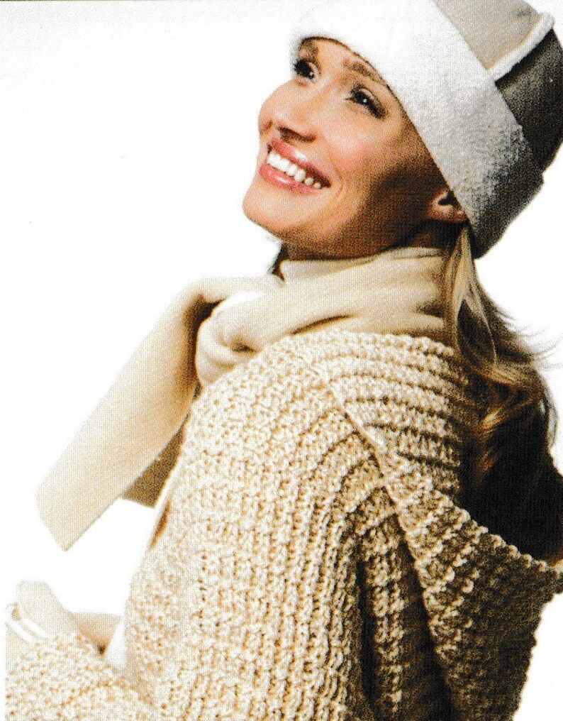 Vintage Paton’s Knitting Pattern - Women’s April Pullover - PDF - Etsy ...