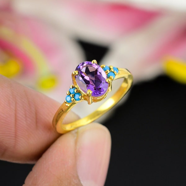 Turquoise Amethyst - Etsy