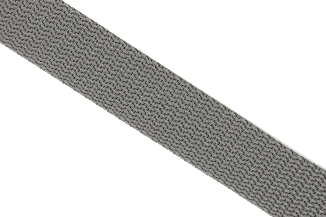 Webbing Grey 25 Mm Material Thickness: 1.4 / 1.6 Mm - Etsy