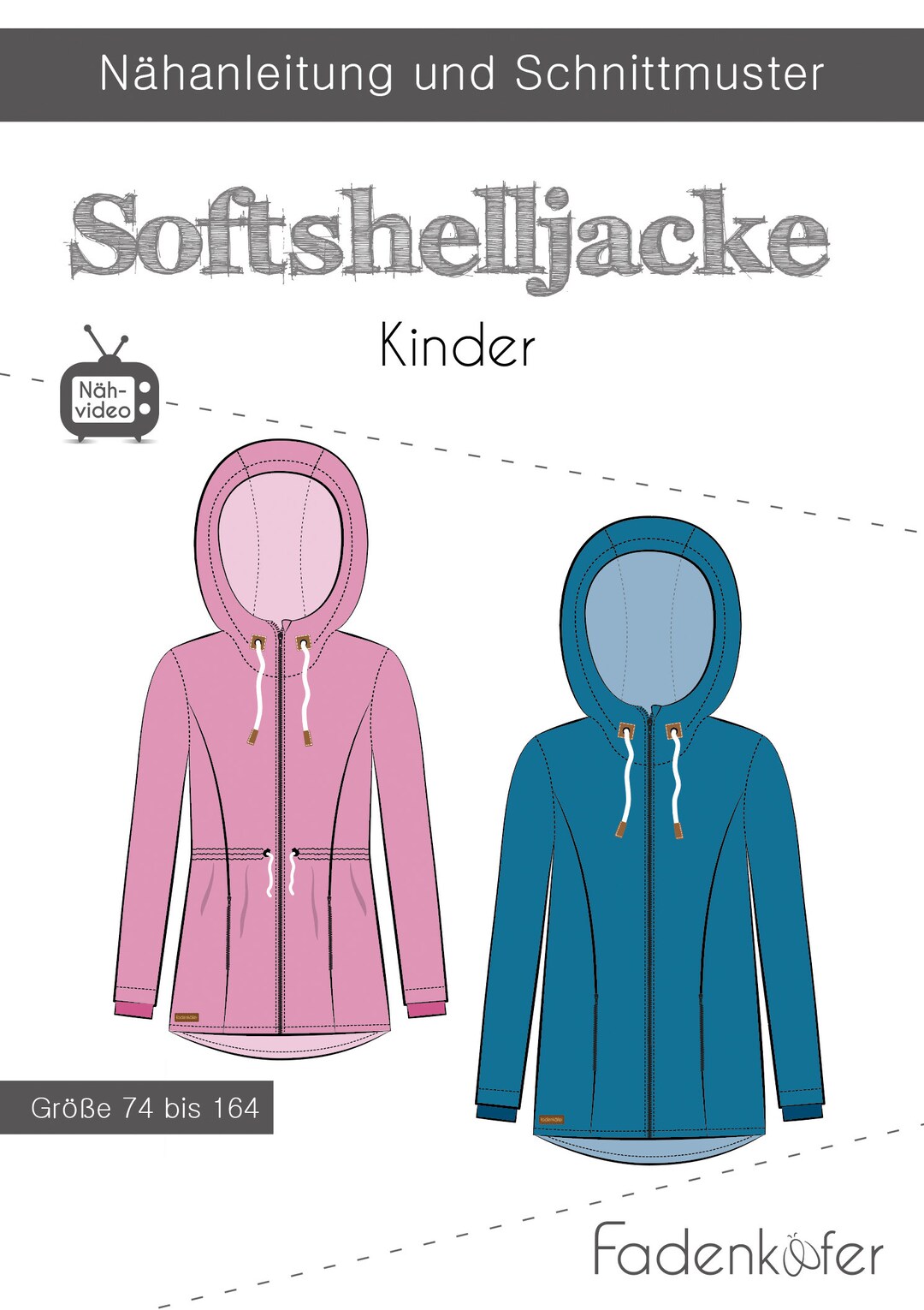 Paper Pattern Softshell Jacket Outdoorjake Sewing Instructions - Etsy