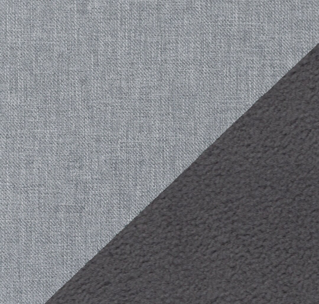 Softshell Grey Sold by the Meter Outdoor Fabric SWAFING Skyler *nano ...