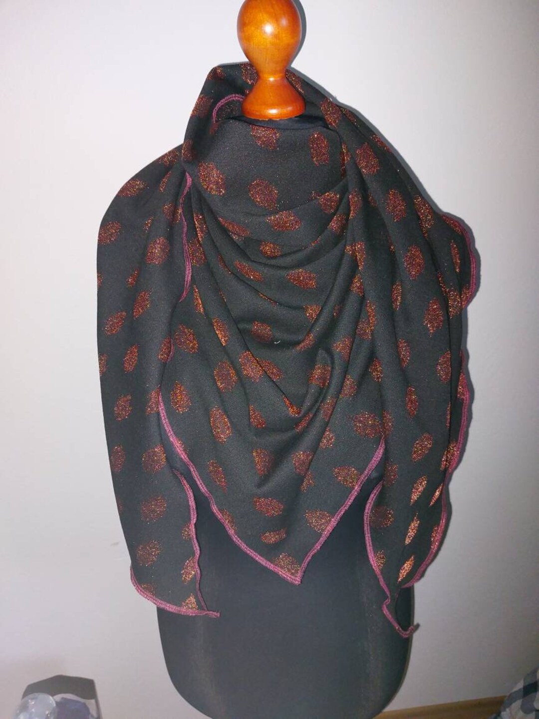 XXL Triangular Cloth Red Dot - Etsy