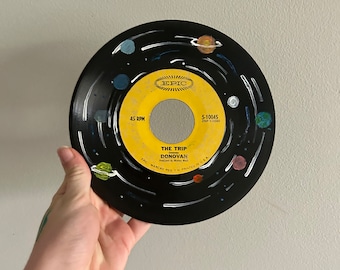 Bubbles Custom Hand-painted Vinyl Record - Etsy