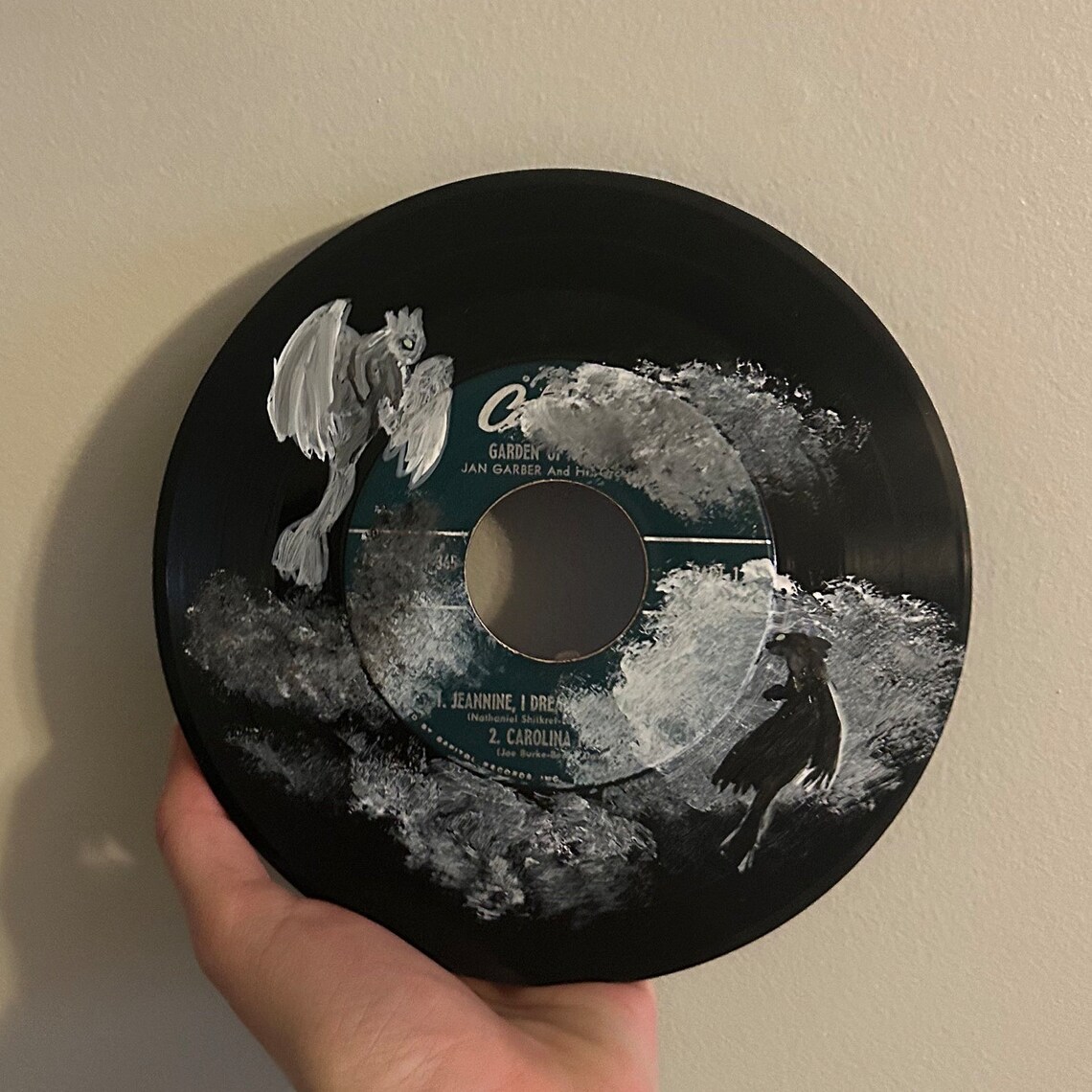 Toothless and Light Fury Hand-painted Vinyl Record - Etsy