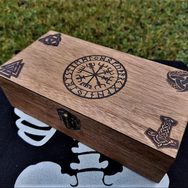 Wooden Boxes Viking - Etsy UK