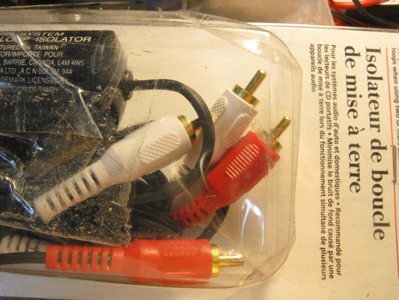 Audio System Ground Loop Isolator - Left Over Radio Shack Stock - All ...