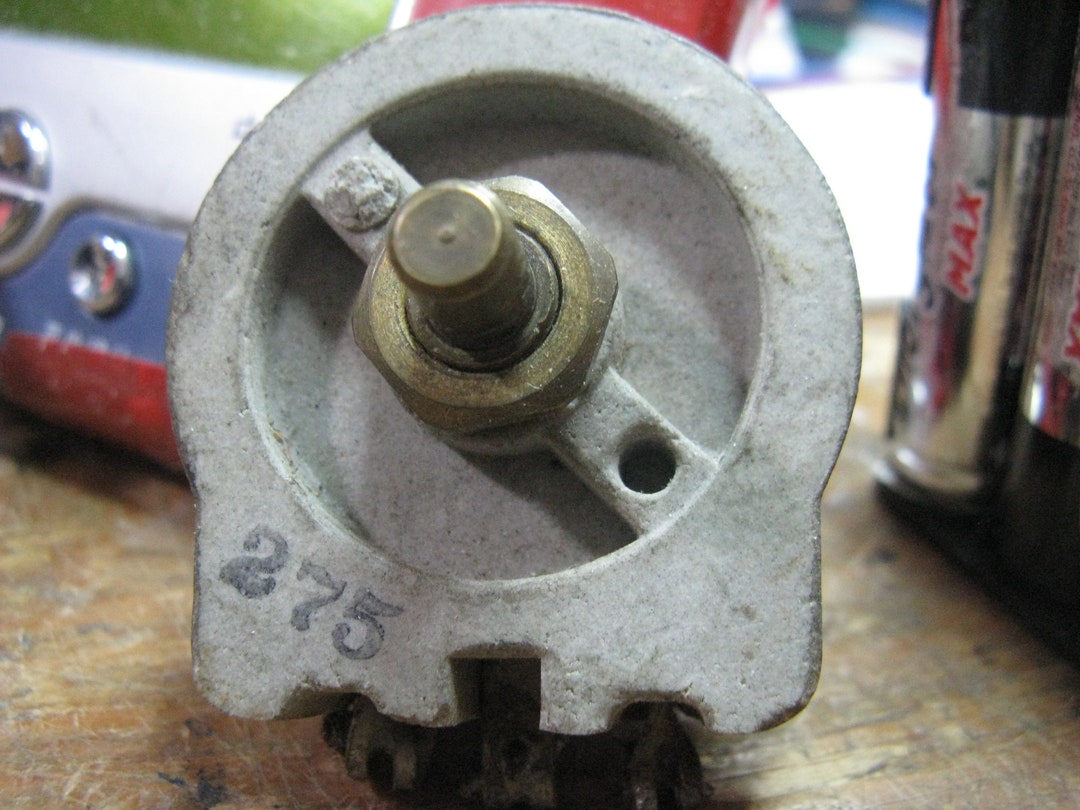 275 Ohm Wirewound Circular Potentiometer or Rheostat Open Construction ...