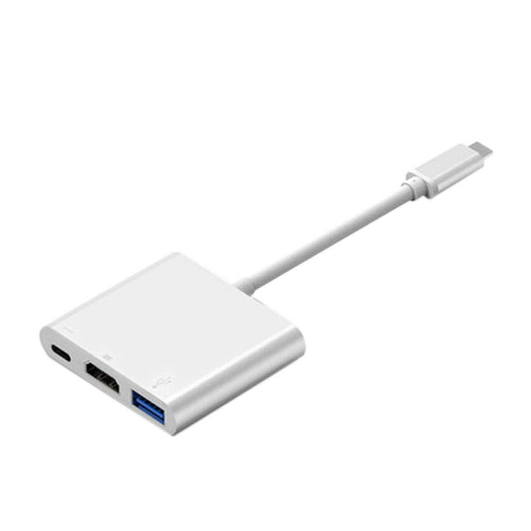 Usb Hub Digital AV Multi Port Adapter USB 3.1 Type-c to 1 HDMI 4K - Etsy