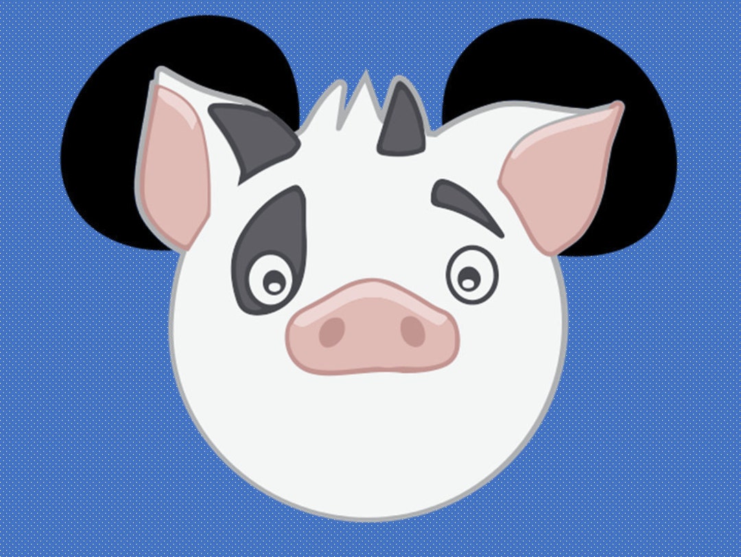 Personalized Pua Mickey Mouse Head Matching Family Disney Iron on Decal ...