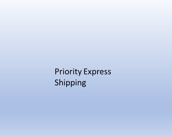 Priority Express Shipping - Etsy
