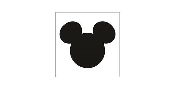 Mickey Iron on Decal for Masks and Shirts | Etsy