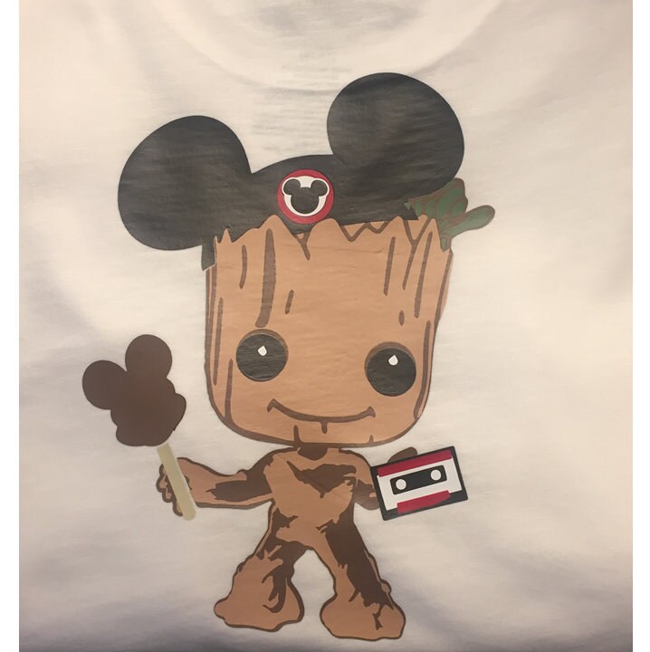 Personalized Groot Disney Mickey Mouse Head Matching Family Disney Iron ...