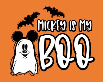 Mickey is My Boo Tshirt - Etsy