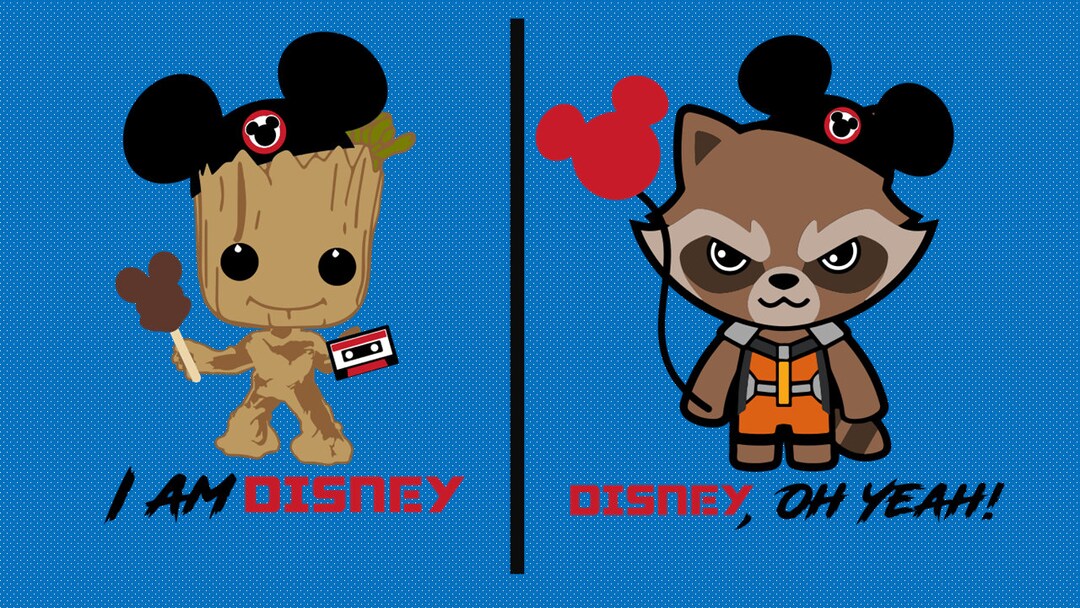 Personalized Groot Disney Mickey Mouse Head Matching Family Disney Iron ...