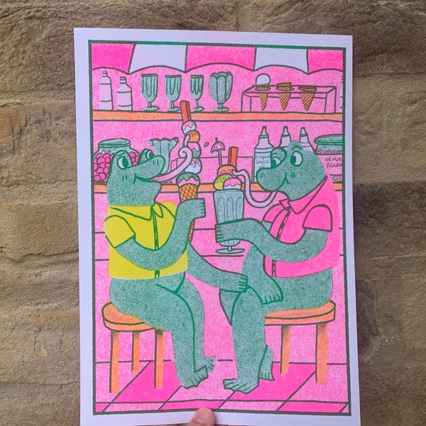 Ice Cream Parlor - Etsy